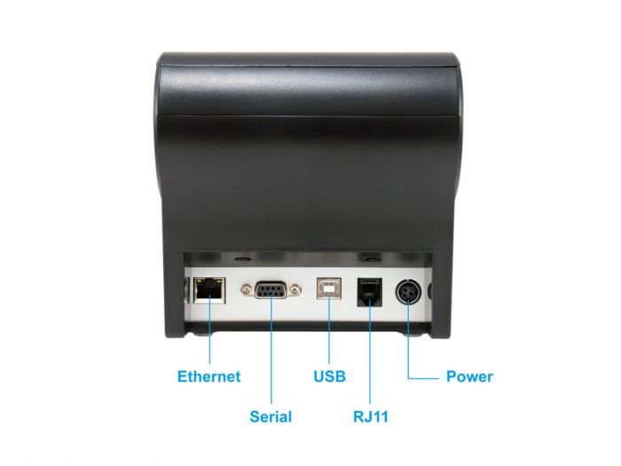 351003 80mm Thermal POS Receipt Printer with Auto Cutter,USB/Ethernet ...