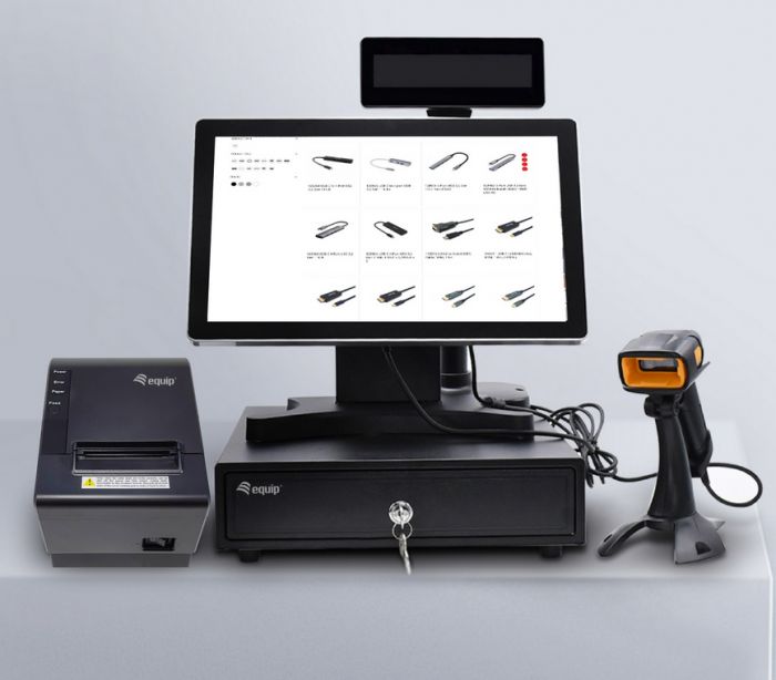 351001 58mm Thermal POS Receipt Printer with Auto Cutter, USB/Ethernet ...