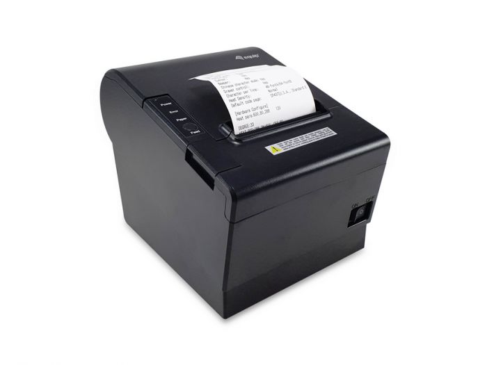 351002 80mm Thermal POS Receipt Printer with Auto Cutter, USB/Cash ...