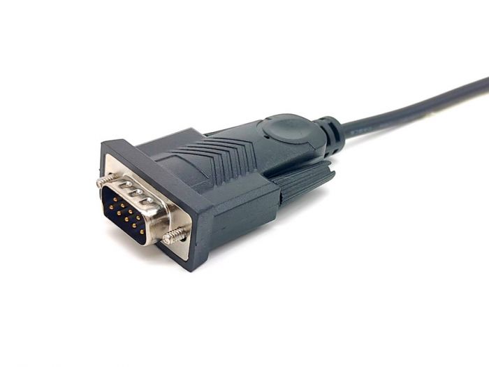 133391 USB-A to Serial Cable, USB 2.0 Male to DB9 RS-232 Male Adapter ...