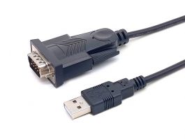 133391 USB-A to Serial (DB9) Cable, M/M, 1.5m - Equip
