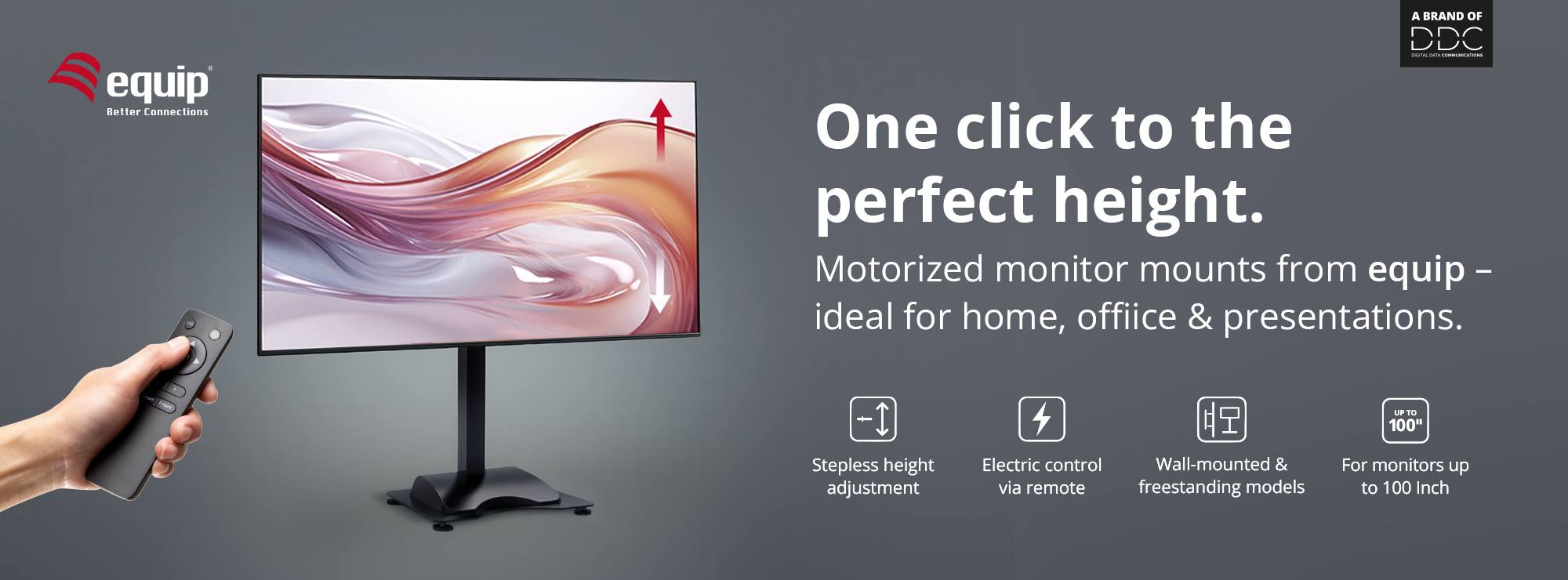 Buy Motorized TV & Monitor Mounts – Online Shop - Equip